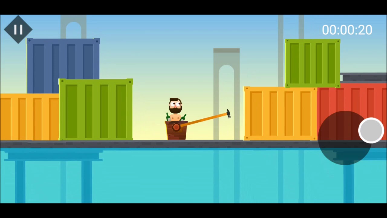 Getting Over It Mobile version | Robinson Climb Level 1 - 11 - YouTube