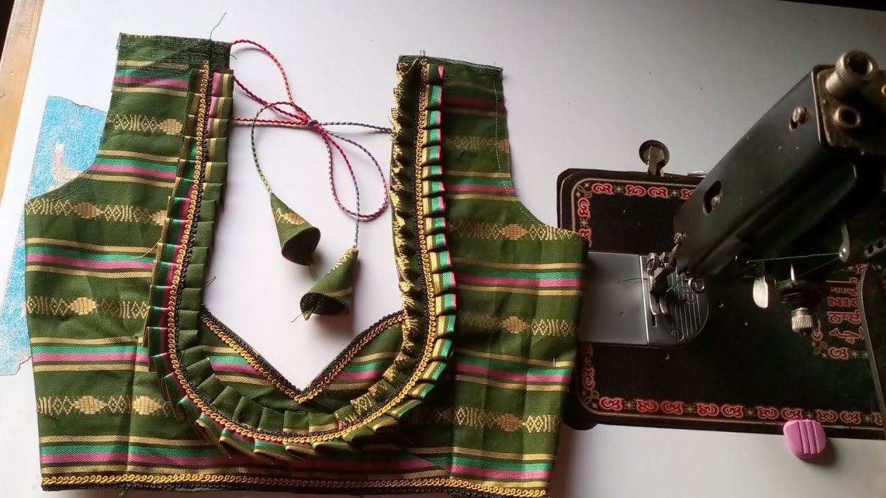 latest blouse design back neck design || model blouse back neck design ...