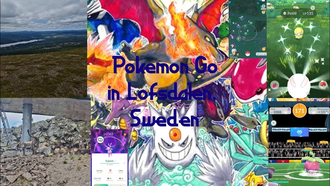 Pokémon Go Adventure in Lofsdalen, Sweden - Climbing a Mountain! - YouTube