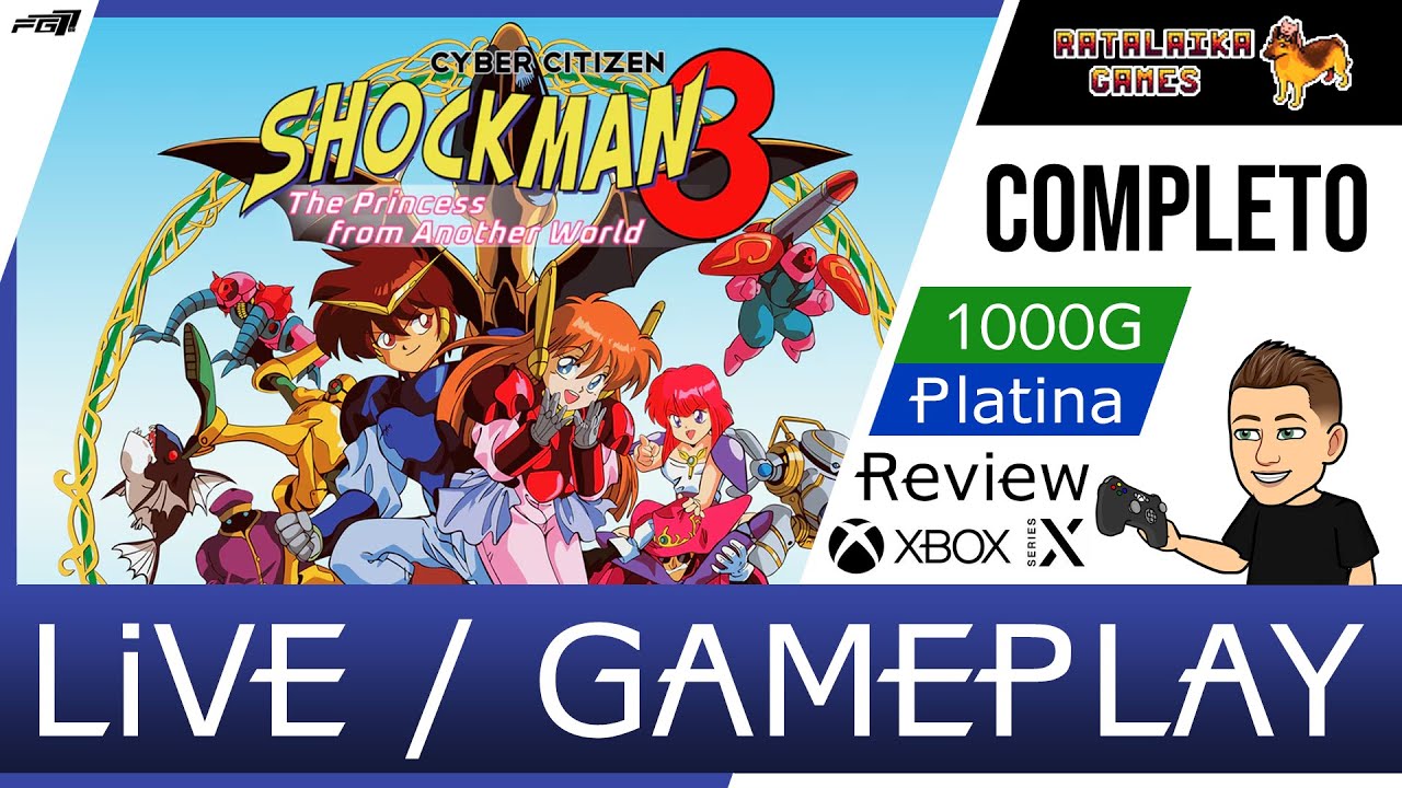 Cyber Citizen Shockman 3: The princess from another world [XBOX SERIES ...