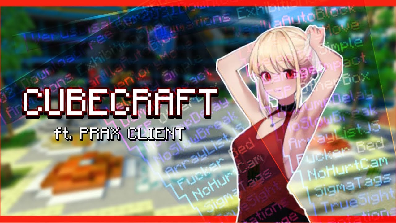 SPEED RUNNING CUBECRAFT SKYWARS W/Prax Client - YouTube