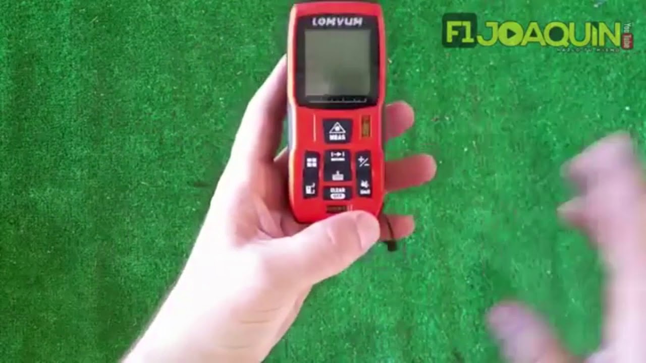 metro digital laser 50 metros lomvum - YouTube