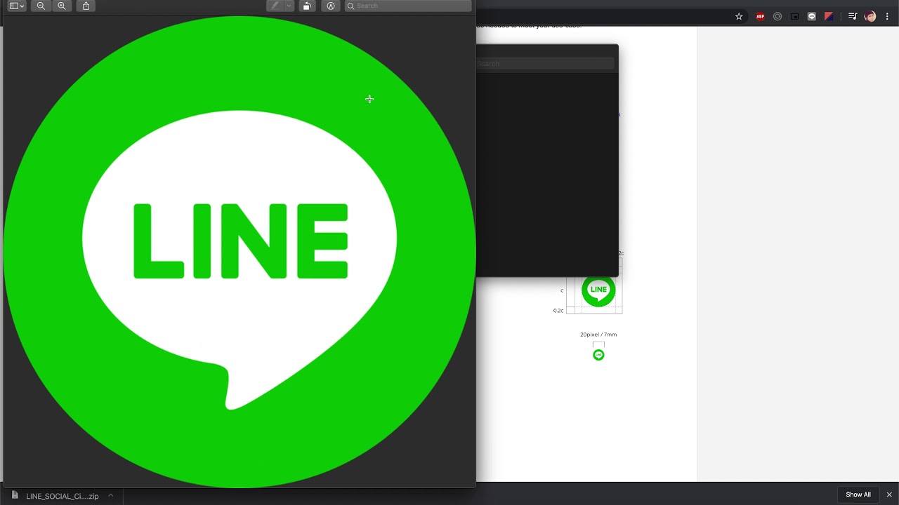 Line extension to Chrome App - YouTube