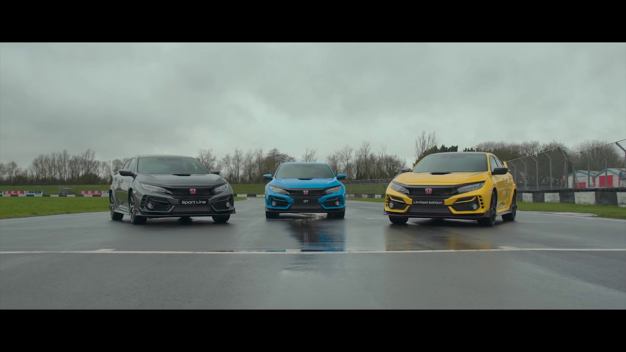 Honda Civic Type R Range - YouTube