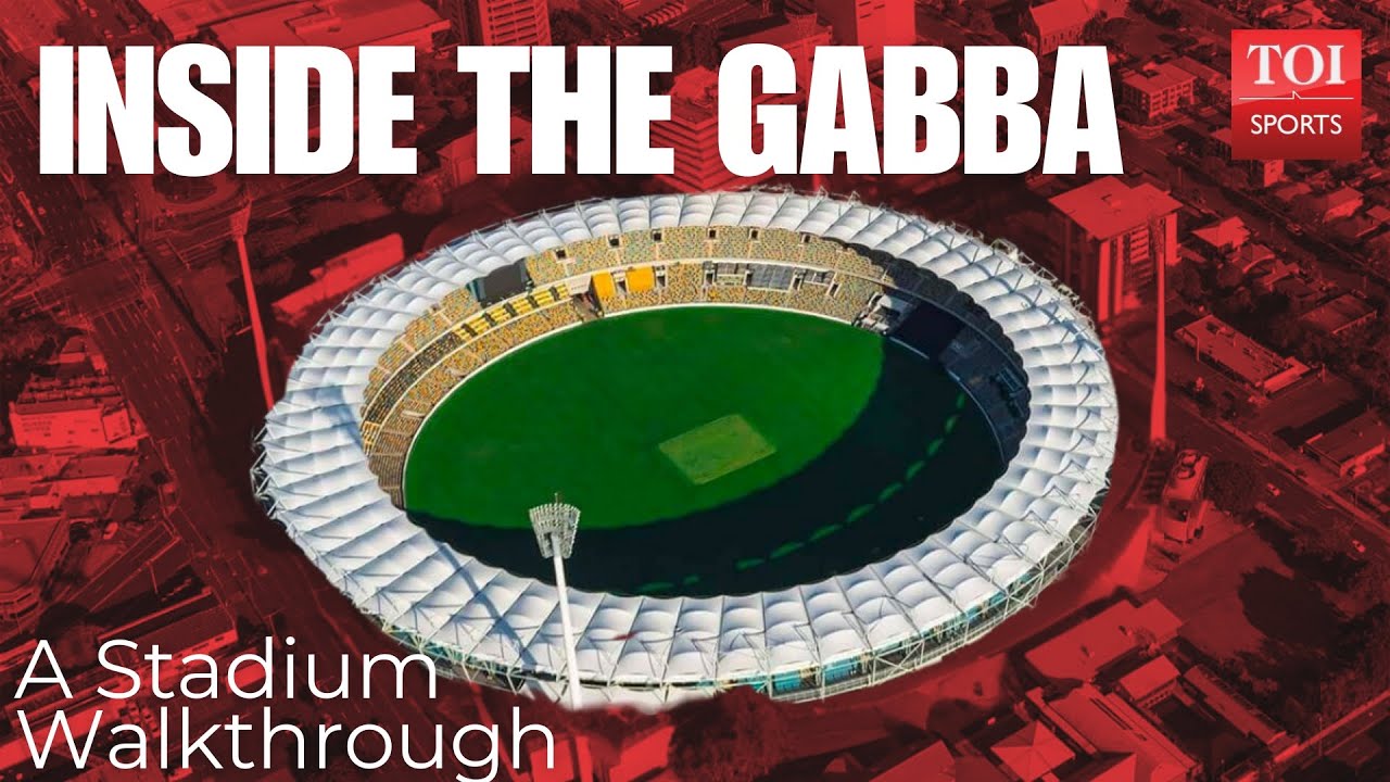 Inside the Gabba Cricket Stadium in Brisbane | A Stadium Walkthrough ...