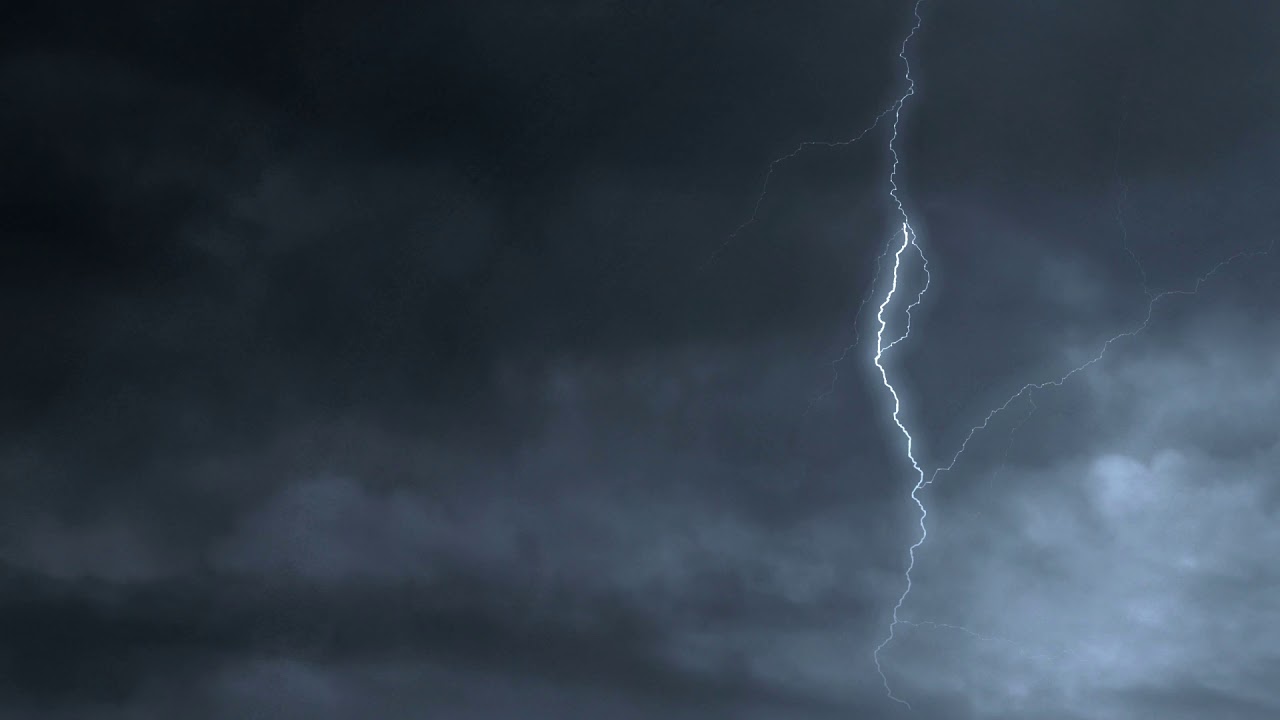 Animated Lightning Storm Background | Free Stock Video Footage HD 4K ...