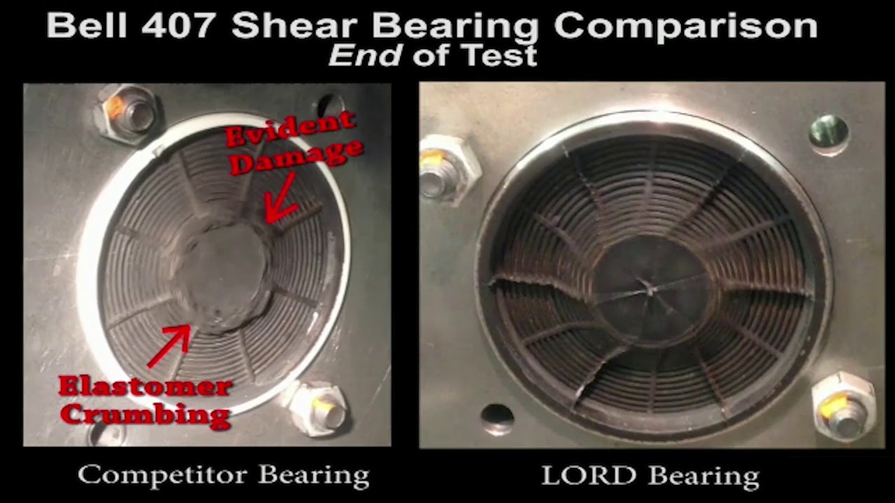 Comparison of Bell 407 Shear Bearings - YouTube