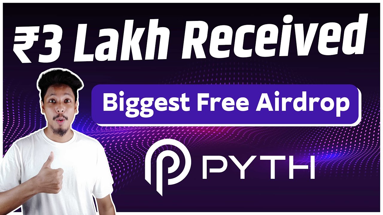 Just Received the Biggest FREE Airdrop 🪂 PYTH Airdrop - YouTube