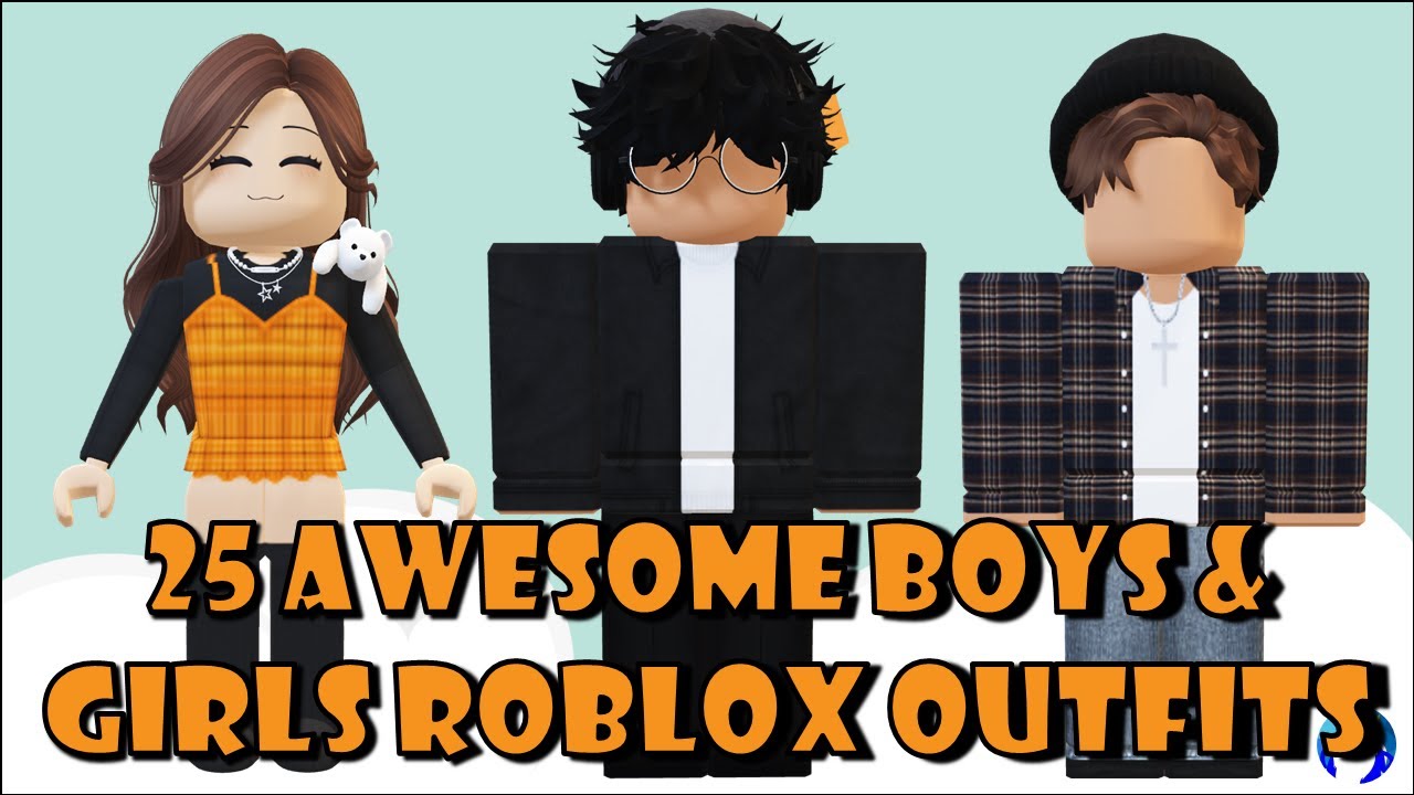 25 Awesome Roblox Boys & Girls Outfits - YouTube