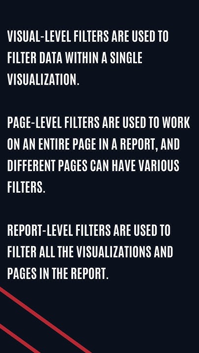 The main differences between visual-level, page-level, and report level ...