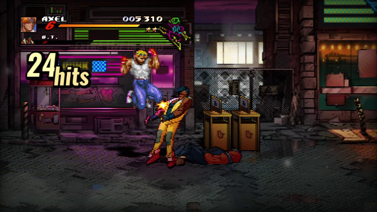 Streets of Rage 4 - Axel Stone SoR1,2,3 vs Axel Sucks SoR4 - YouTube