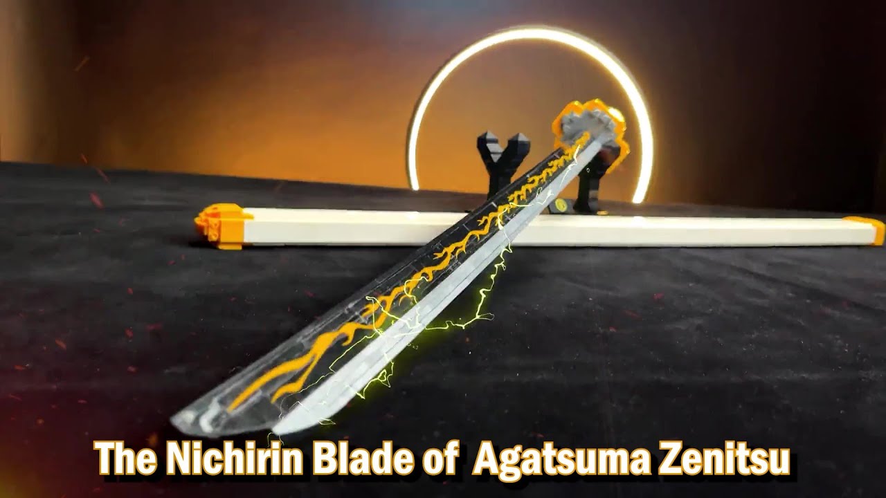 The Nichirin Blade of Agatsuma Zenitsu|Demon Slayer|Nichirin Blade ...