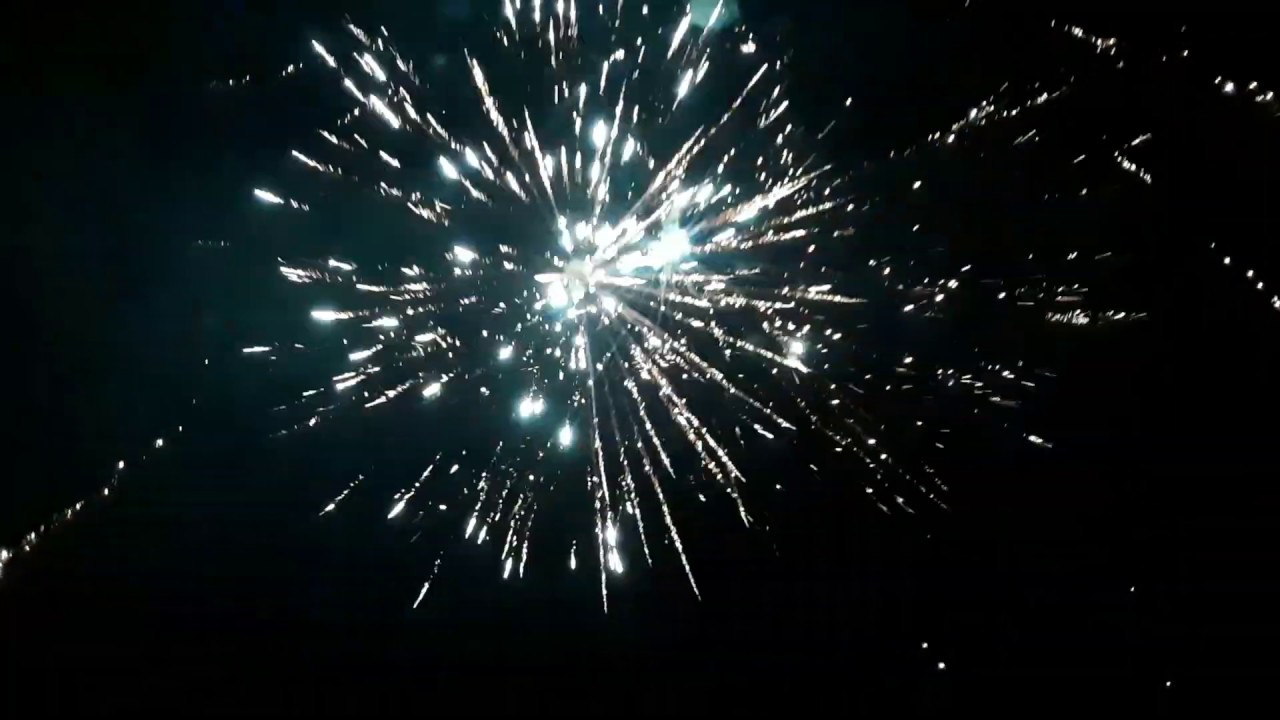 My New Year's mini firework show. - YouTube