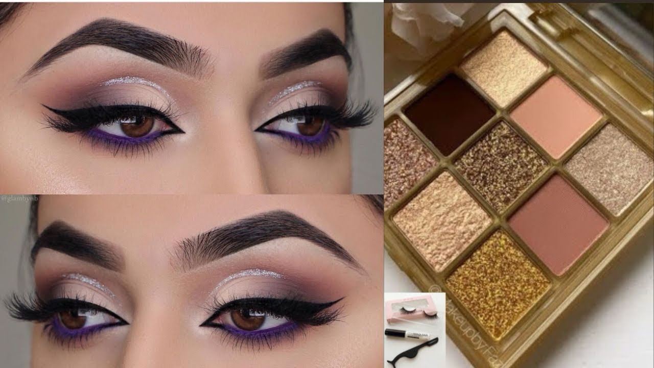 Natural eye makeup tutorial - YouTube