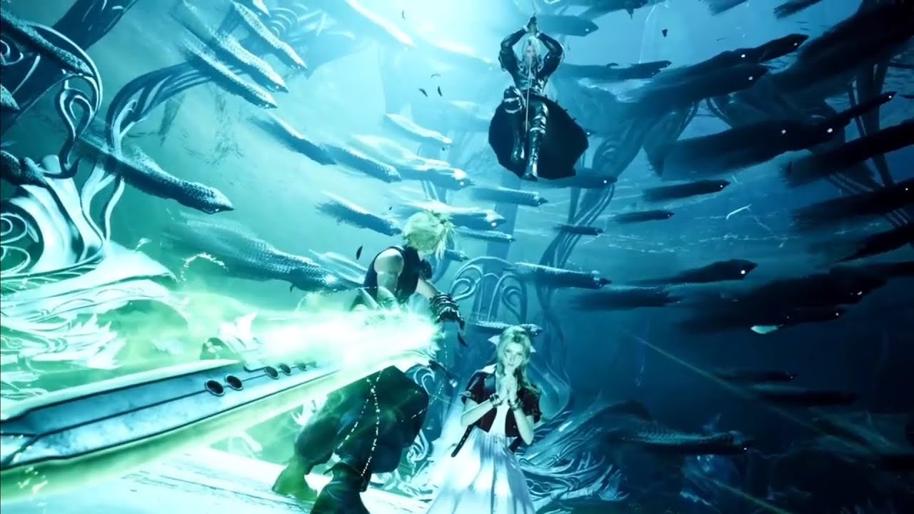 AERITH'S FATE SCENE MONTAGE (REBIRTH) - YouTube