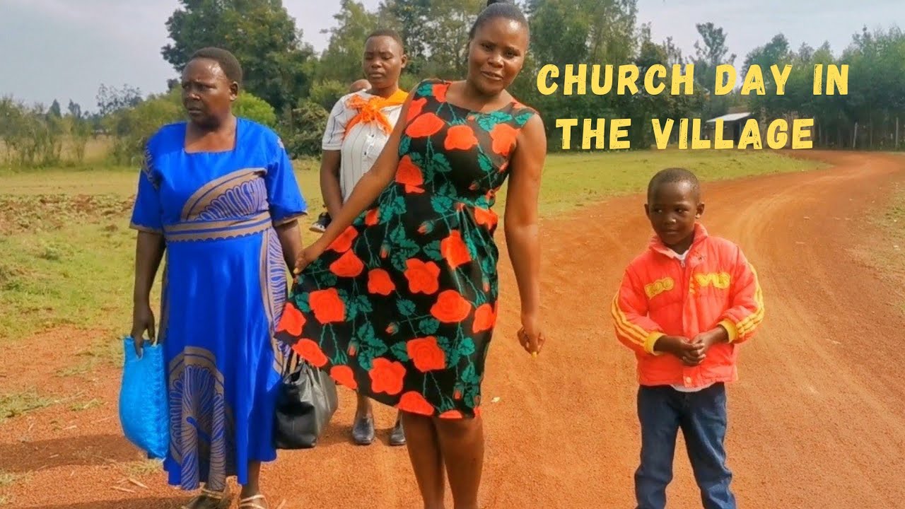 Worshipping Under A Tree In Our Village//Church Day⛪🌳 - YouTube