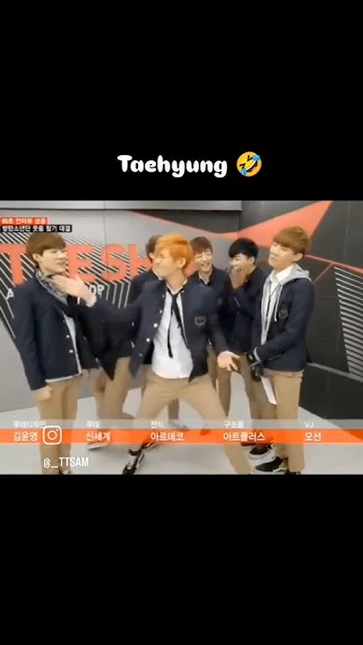 😭🤣 Tae always tries something different!! #btsfunnymoments - YouTube