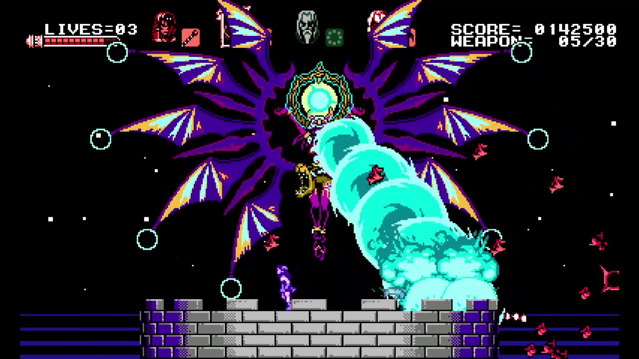 Bloodstained: Curse of the Moon - Final Boss + Ending ( Veteran ) - YouTube