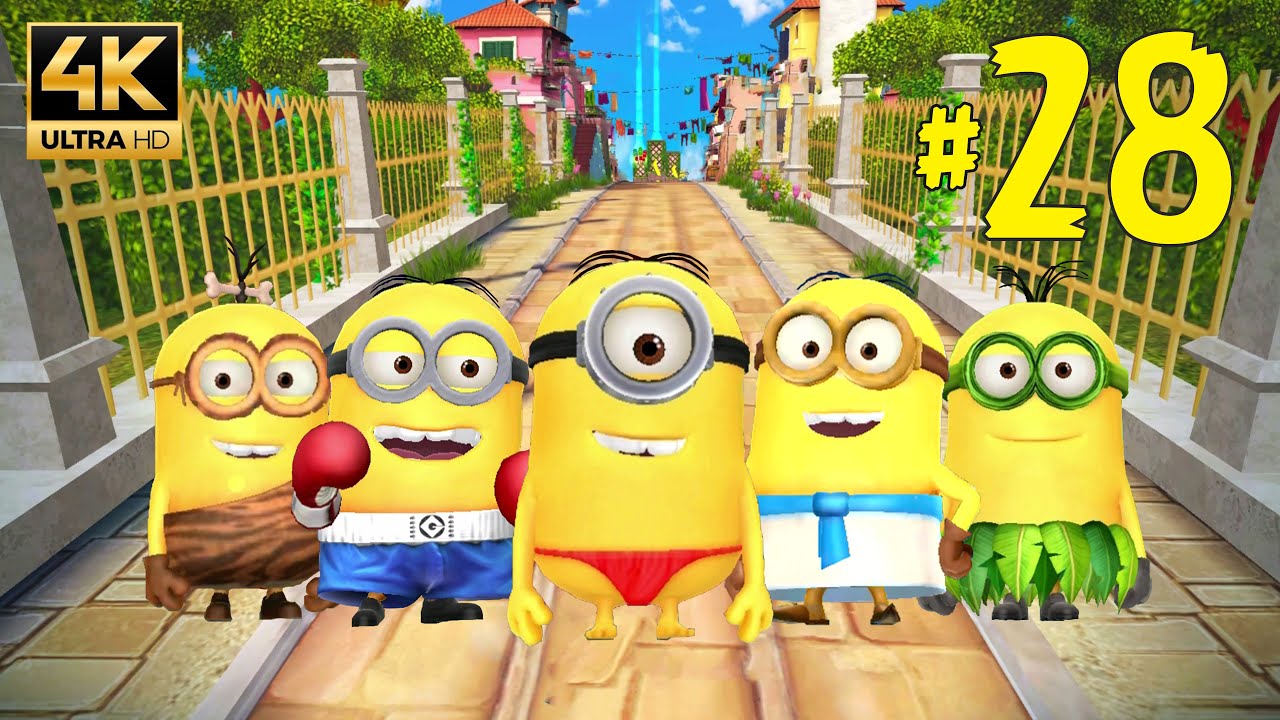 Minion Rush Special Mission House of Flying Minions Part 28 | 4K 60FPS ...