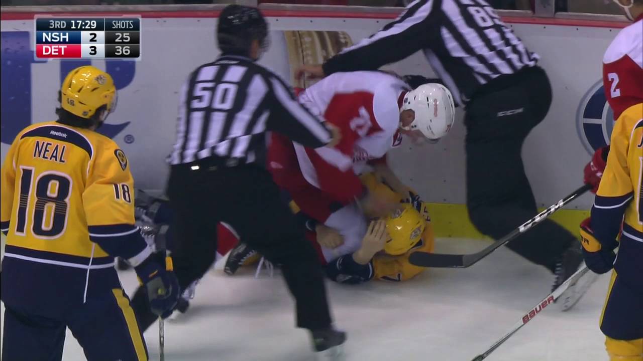 Fight! Larkin & Weber throw down in Motown - YouTube