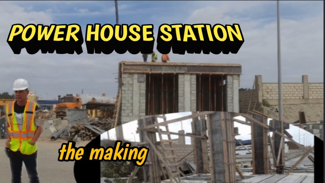 Constructing of Power House station - YouTube