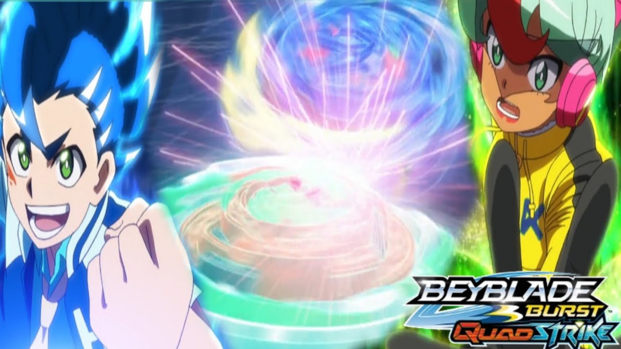 Twister Pandora vs Komet Helios| 12 Episode| Beyblade burst QuadStrike ...