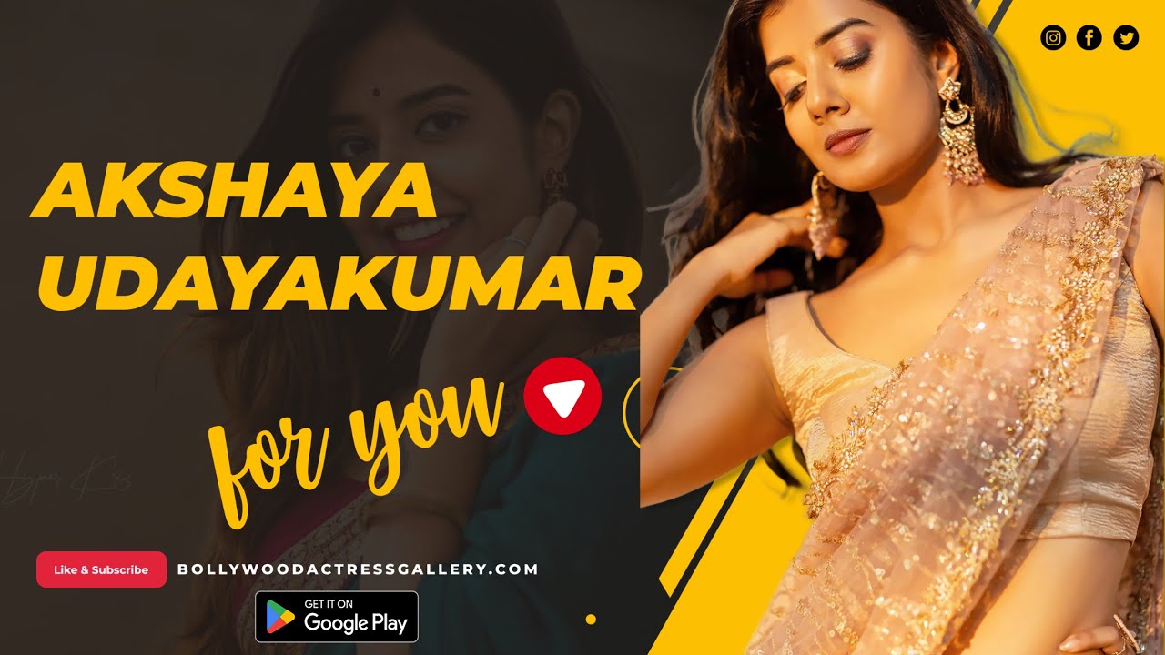 Video Of Malayalam And Tamil Actress star Akshaya Udayakumar - YouTube