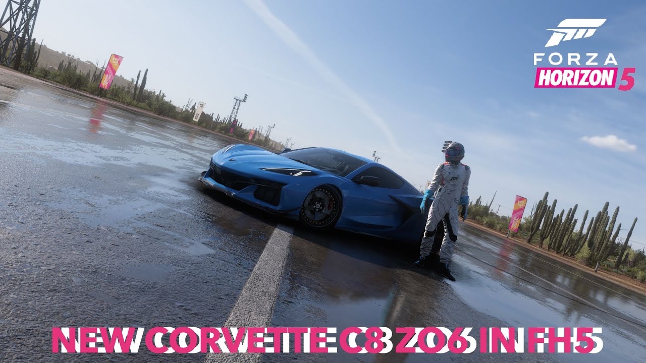 New Chevy Corvette C8 ZO6 in FH5 - YouTube