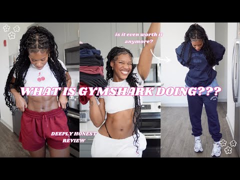 LETS GET *HONEST about the NEW GYMSHARK DROP| haul + try on, *genuine review