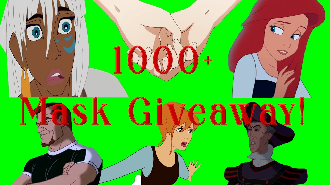 1000+ Mask Giveaway - YouTube
