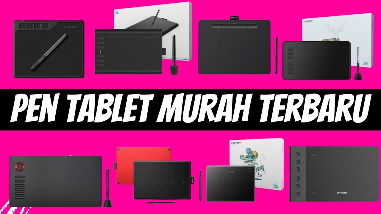 10 Rekomendasi Pen Tablet Terbaik Murah Untuk Pemula 2022 - YouTube