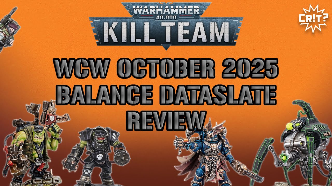 Kill Team | WCW October 2025 Balance Dataslate Review - YouTube