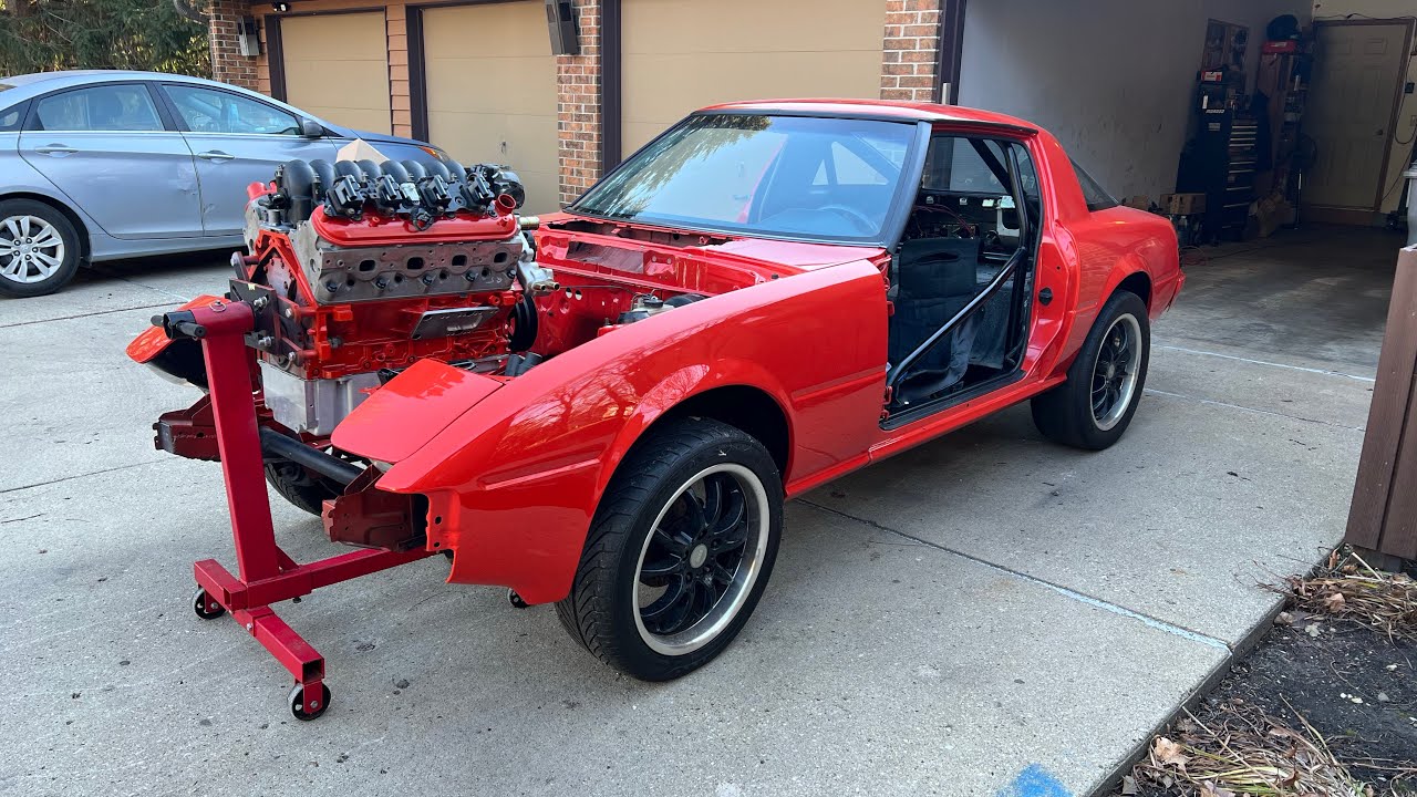 Progress update on the rx7 build - YouTube