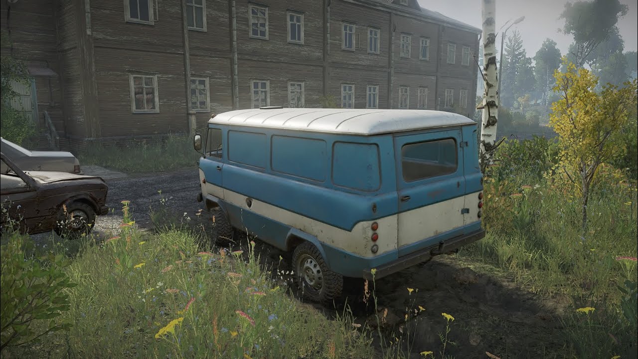I Drive a Van Offroad Side | #snowrunner Gameplay - YouTube