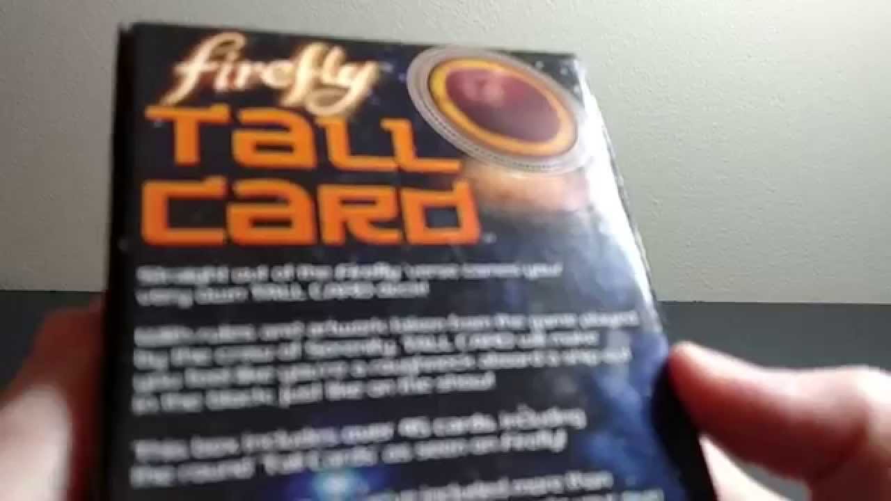 Firefly: Tall Card Game Unboxing/Details - YouTube