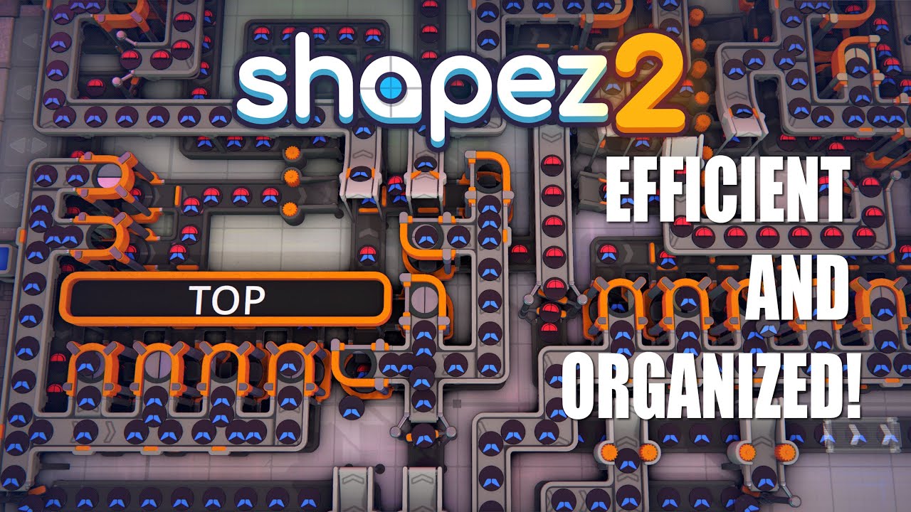 Shapez 2: Streamlined Stacking and Smart Design! (Ep 17) - YouTube