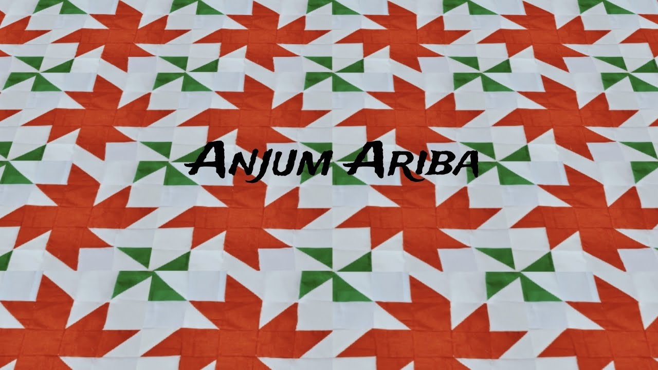 How To Make Flower Quilt Pattern | How To Make Flower Bedsheet Design ...