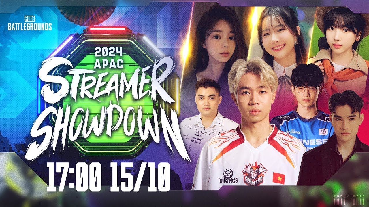 🏆 PUBG APAC Streamer Showdown 2024: Việt Nam, Thái Lan, Trung Quốc, Hàn ...