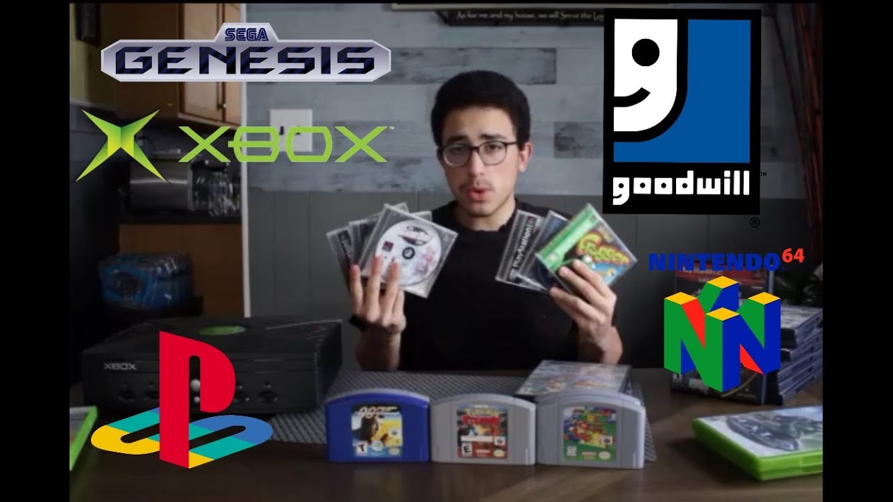 Buying video games and consoles at thrift stores- The Game Review Show ...