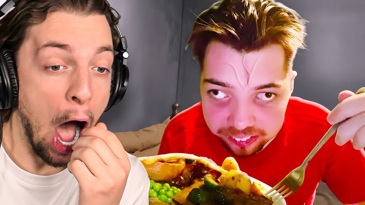 The Tiktoker Who Swallows Food Whole Beavo Youtube