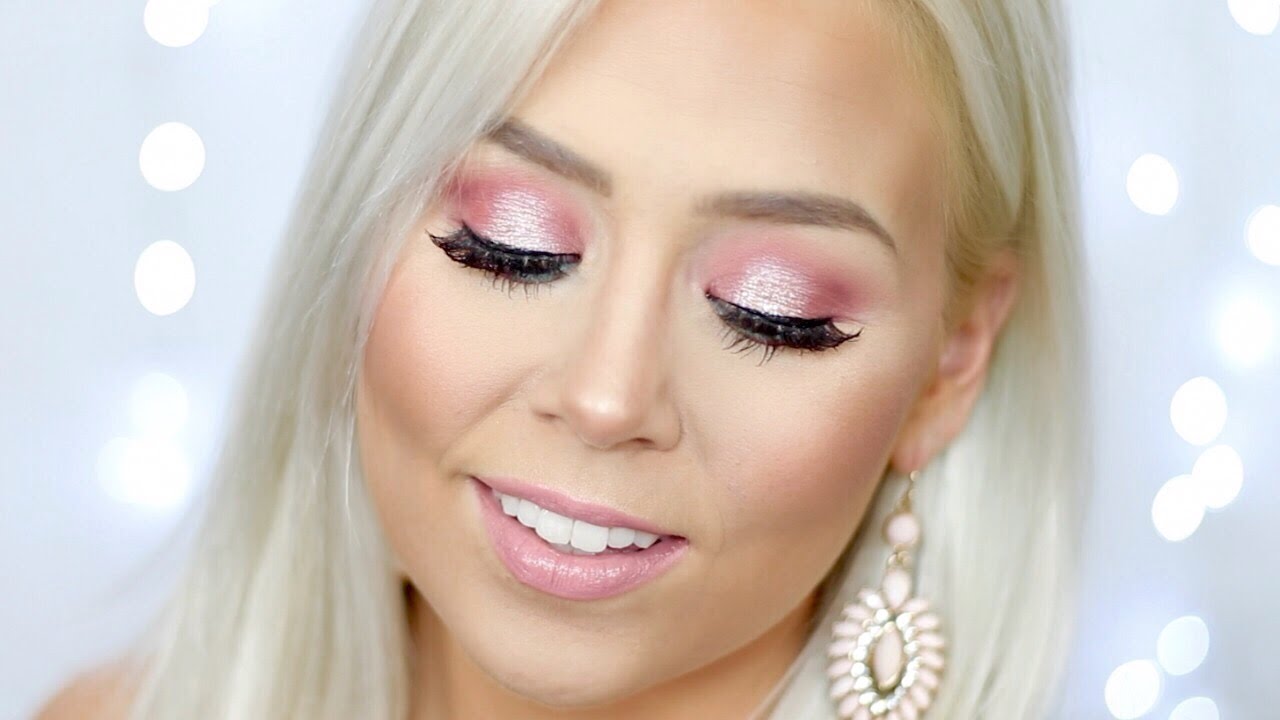 Pink Halo Eyes || Soft Spring Makeup Tutorial 2016 - YouTube