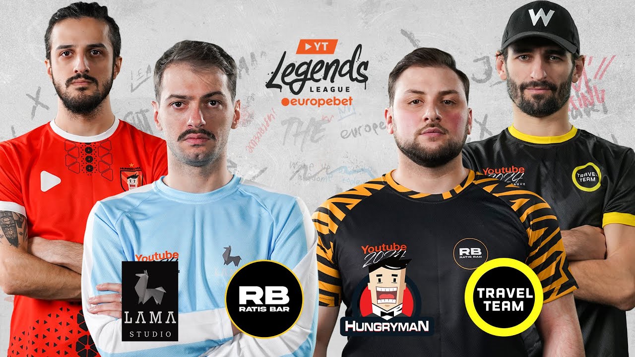 Lama Studio vs Ratis Bar | Hungryman vs Travel Team - Youtube League ...