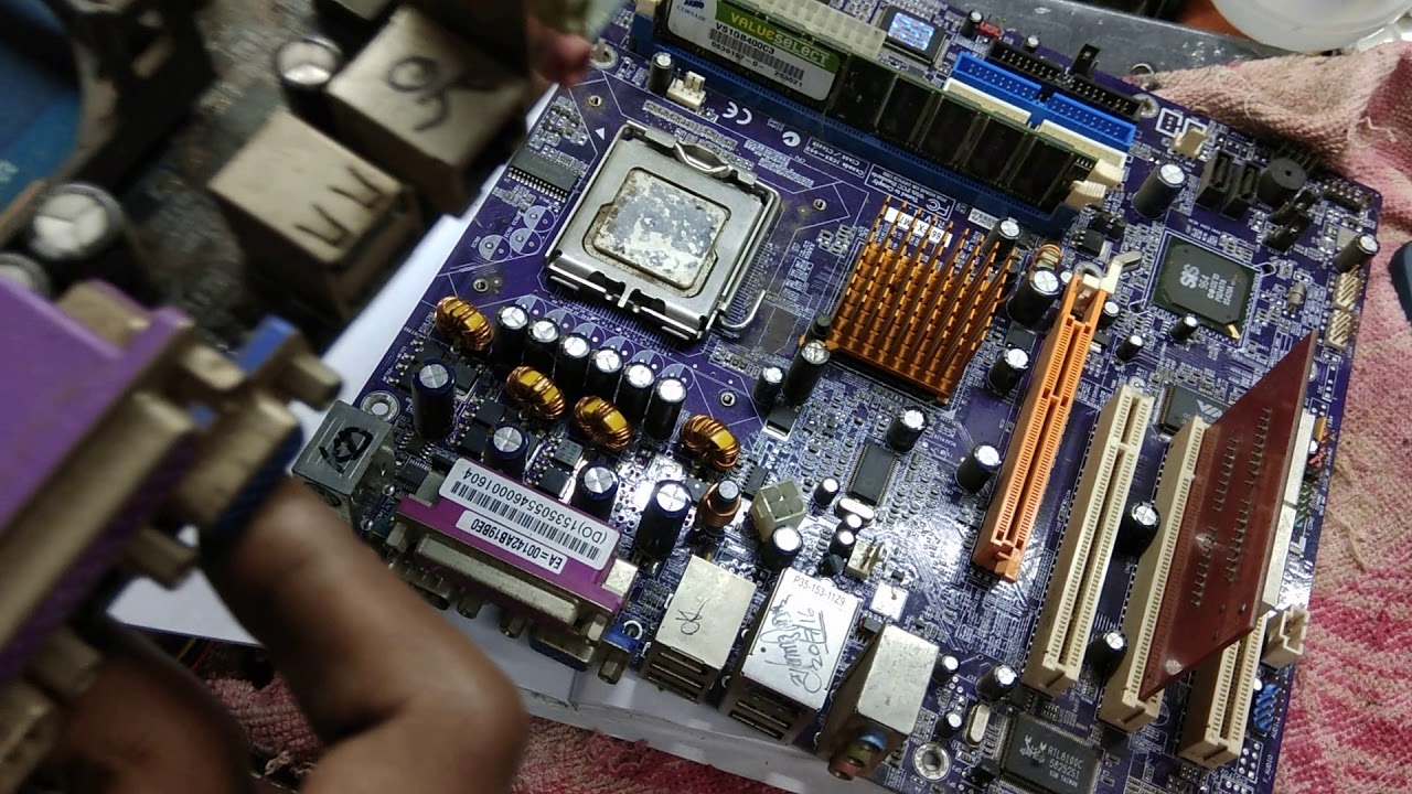 P4 ddr1 motherboard no power and deeply described vrm sec or pwm signal ...