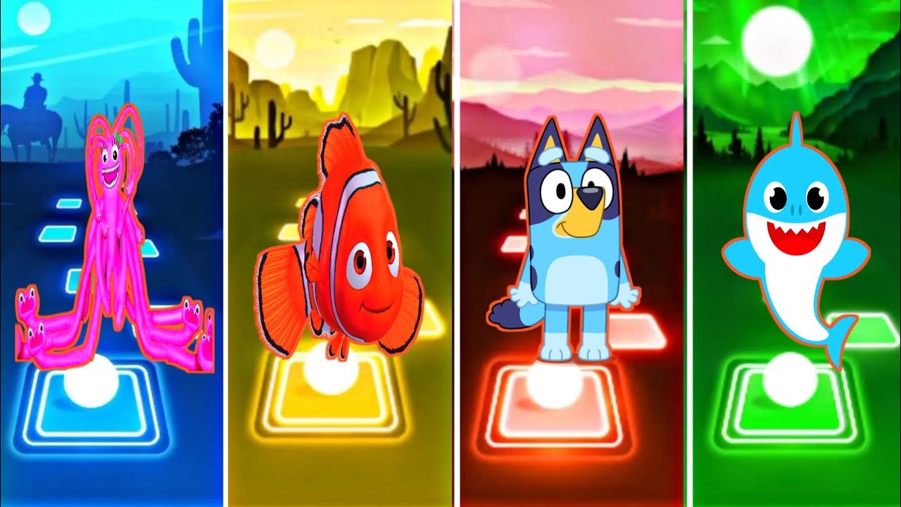 Mommy Long Legs Poppy Chapter 2🆚Finding Nemo🆚Bluey🆚Baby Shark💦Who is ...