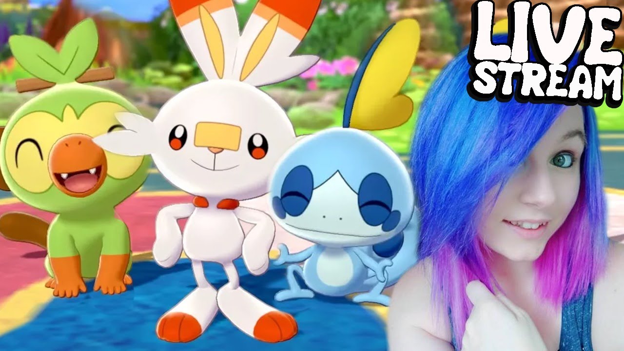 🔴 Pokémon Sword and Shield - Part 1 💗 LIVE STREAM - YouTube