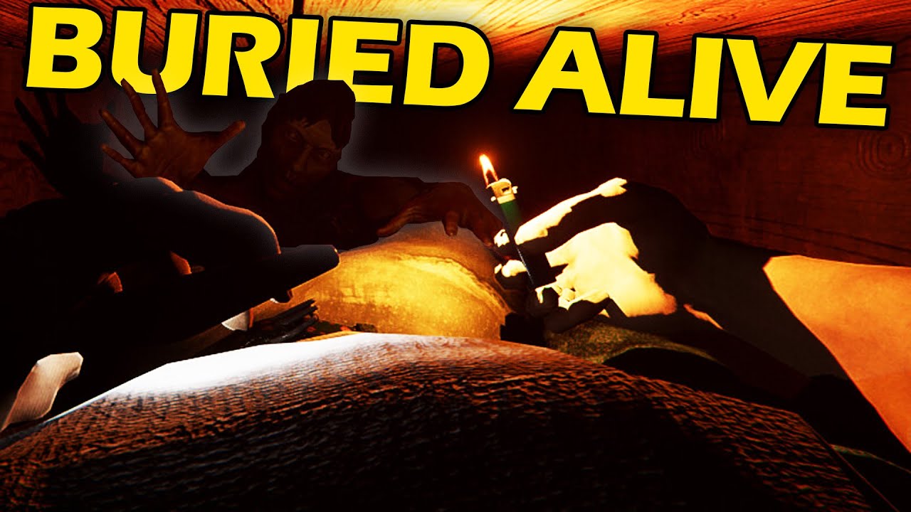 Stuck In A Casket Buried Horror Game Youtube