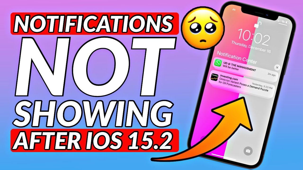 Notifications Not Showing On IPhone After IOS 15 2 Update I IPhone notifications-not-showing-on-iphone-after-ios-15-2-update-i-iphone