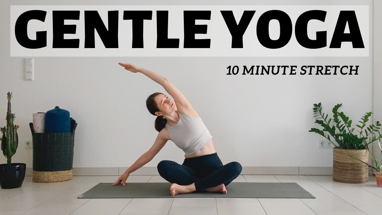 10 min Gentle Yoga Stretch | Refresh & Relax | Full Body - YouTube