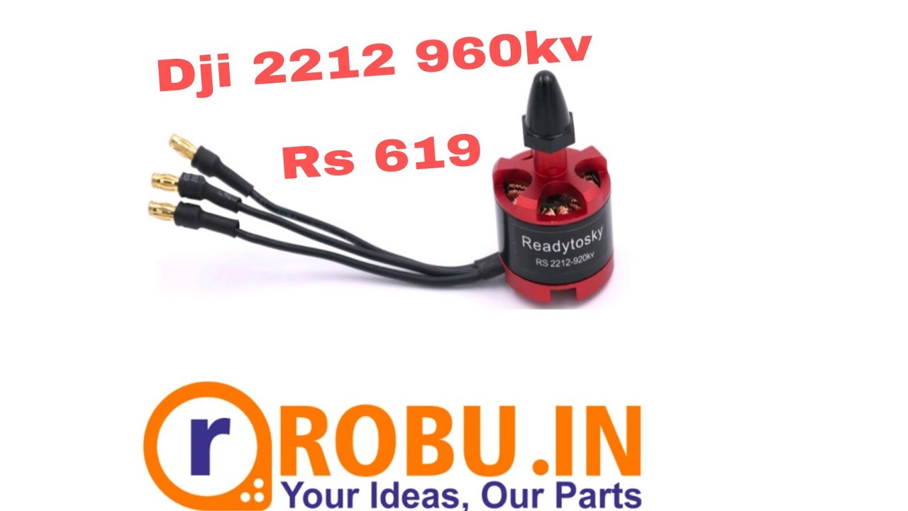 Dji 2212 920kv Brushless Dc Motors//by.Robu.in// technical hobby boy// Full review more videos 🙏 ...