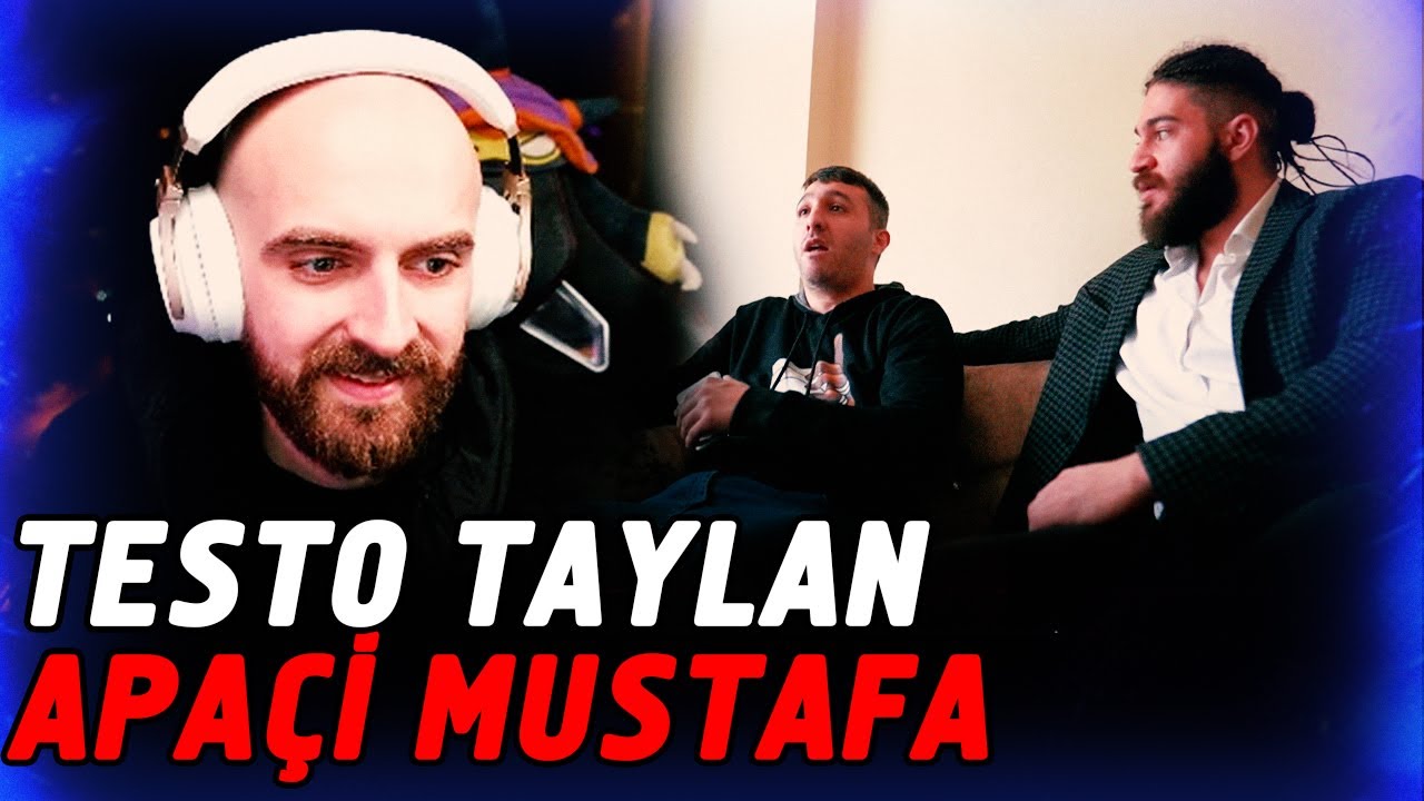 MEMREYILDIZ TESTO TAYLAN APAÇİ MUSTAFA EV ZİYARETİ İZLİYOR! - YouTube